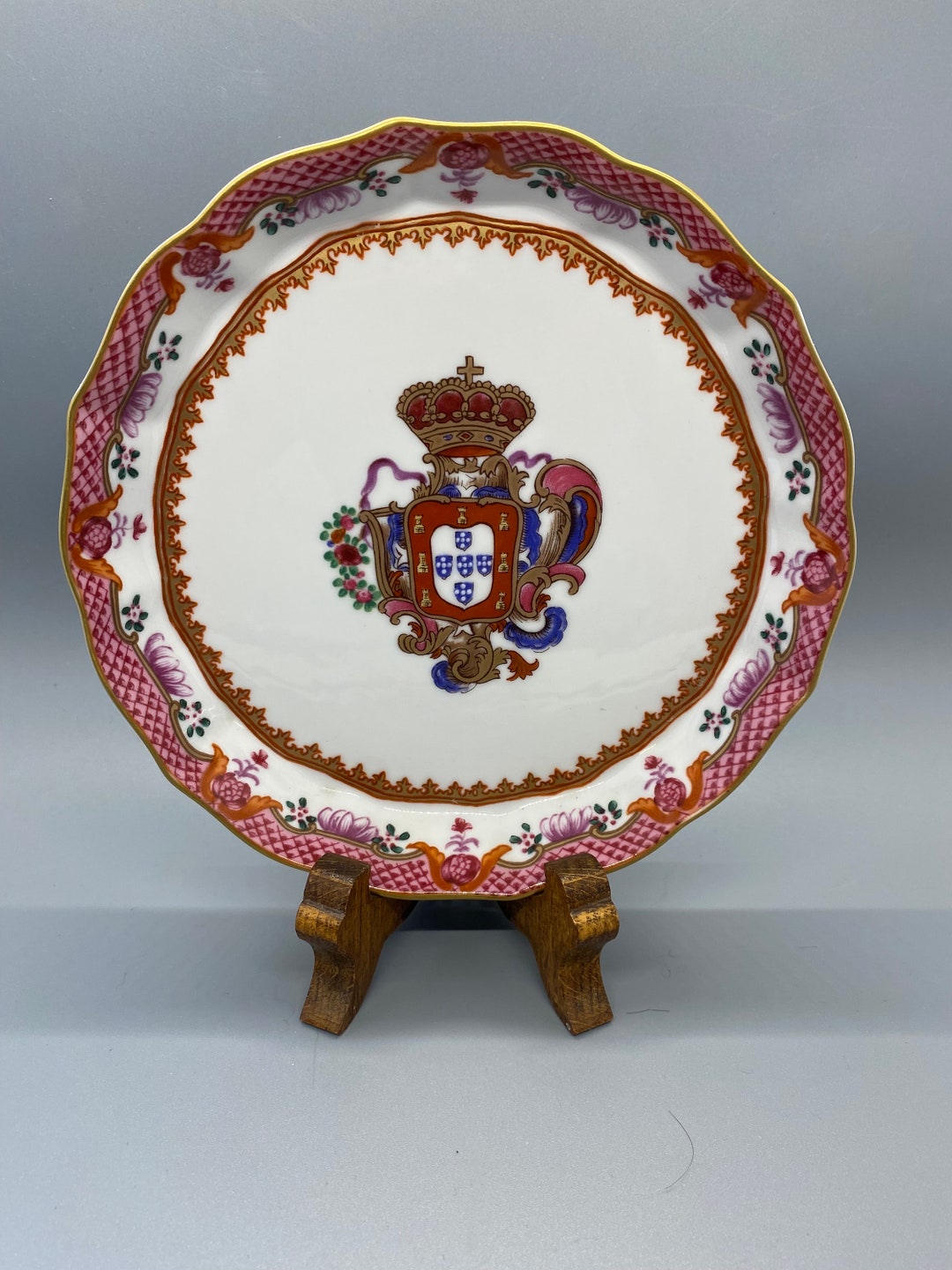 Portuguese Plate Replica of Museum Piece. Vintage. - Etsy