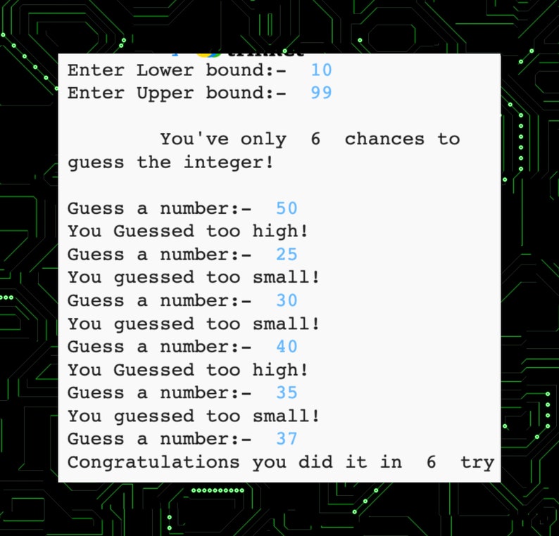 Number-guessing Game in Python - Etsy Number-guessing Game in Python - Etsy