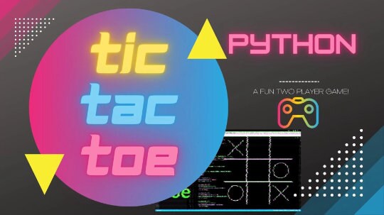 Tic-tac-toe Game in Python - Etsy