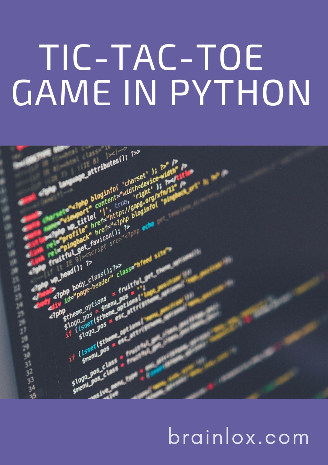Tic-tac-toe Game in Python - Etsy