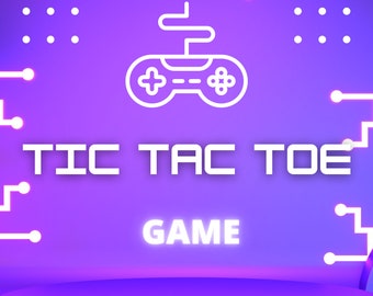 Tic-tac-toe Game in Python - Etsy