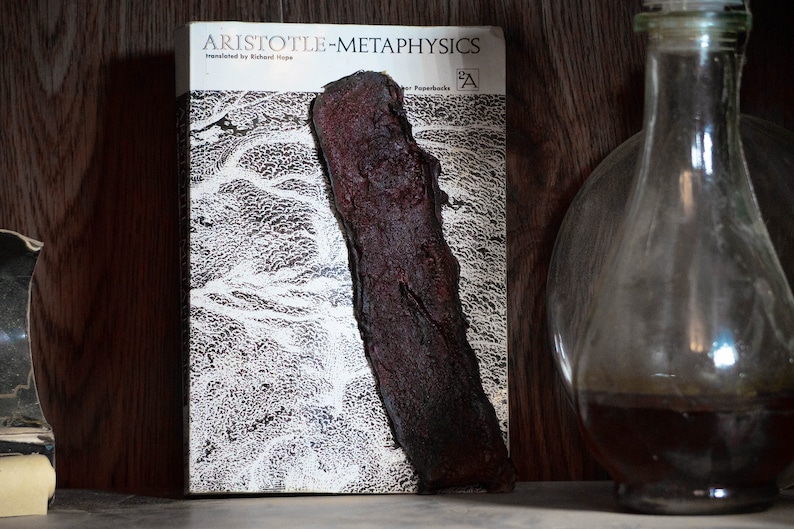 Charred Human Skin Bookmark Creepy Halloween Gift Latex Bookmark - Etsy