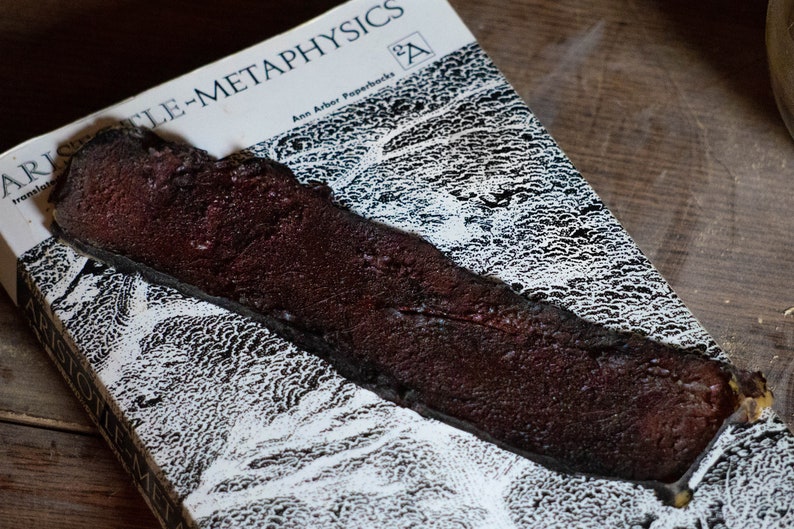 Charred Human Skin Bookmark Creepy Halloween Gift Latex Bookmark - Etsy