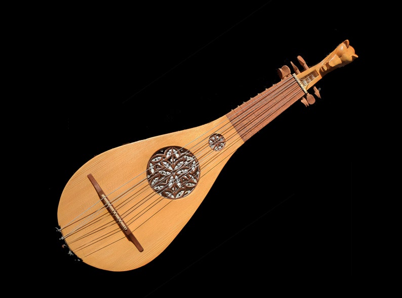 Medieval Gittern/lute Custom - Etsy