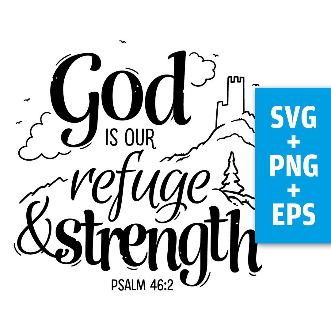Print File, Verse Bible, English, SVG EPS PNG, Christian, Calligraphy ...