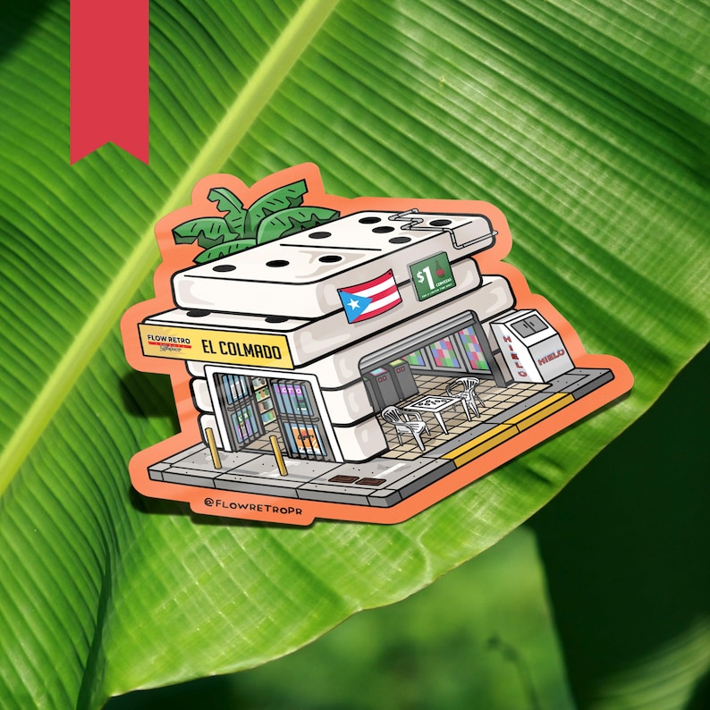 El Colmado Matte Sticker | Bodega, Cerveza, Puerto Rico, Gift, Laptop ...