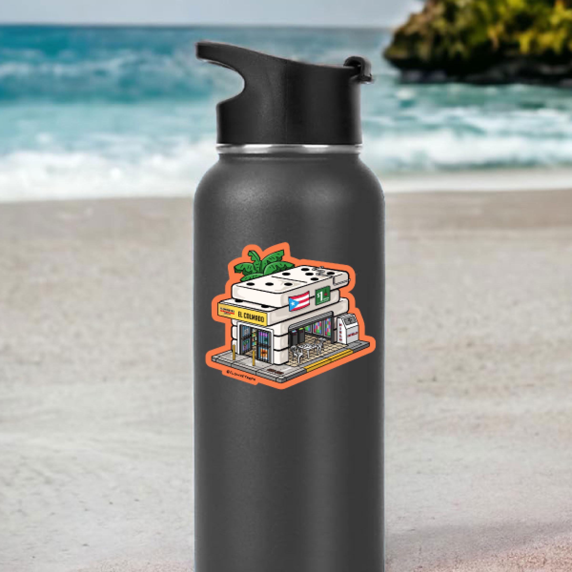 El Colmado Matte Sticker | Bodega, Cerveza, Puerto Rico, Gift, Laptop ...