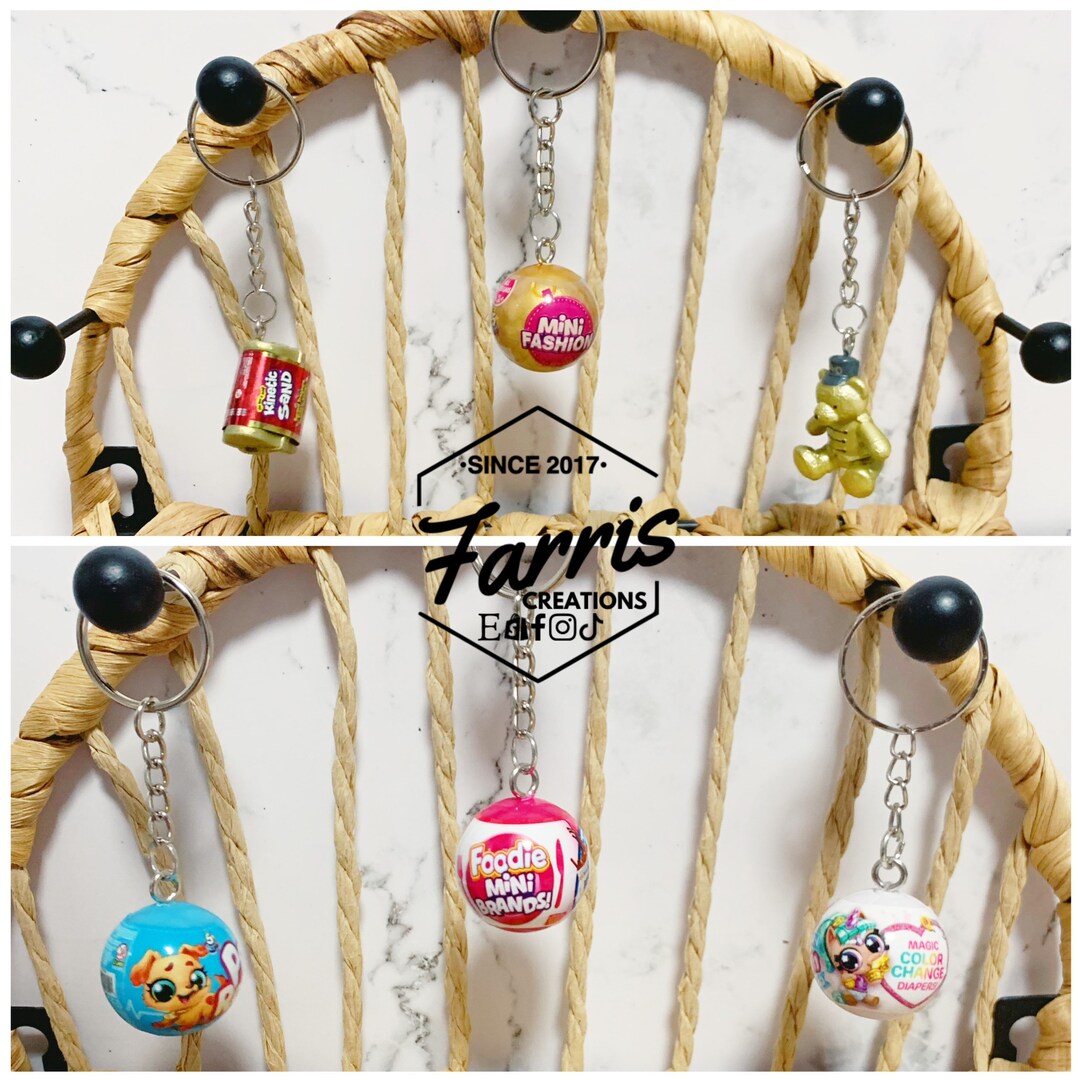 Mini Brand Keychains Toy Mini Brand Keychain Doorables - Etsy