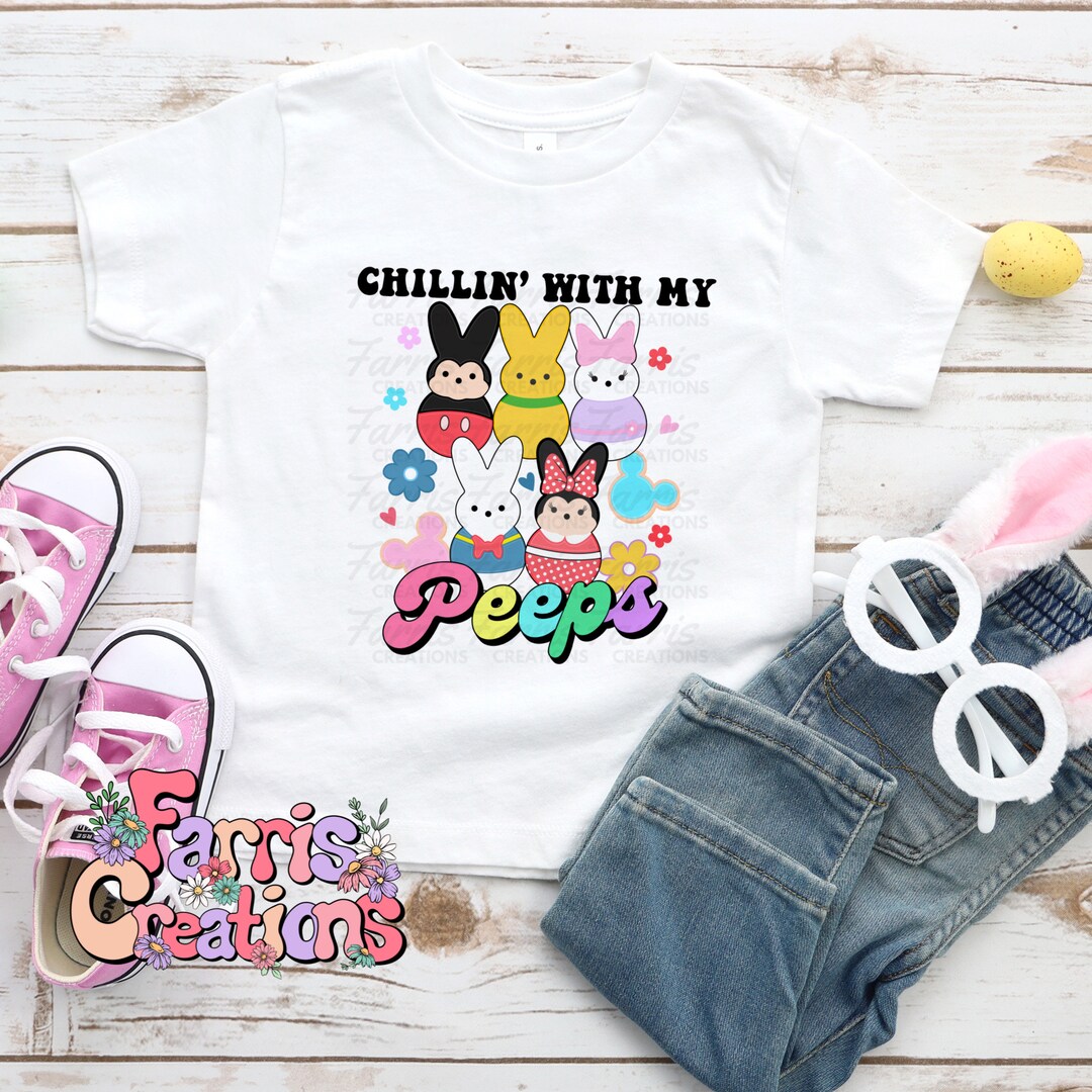 Mickey and Friends Easter Peeps Shirt, Kids Easter Shirt, Easter Shirt ...
