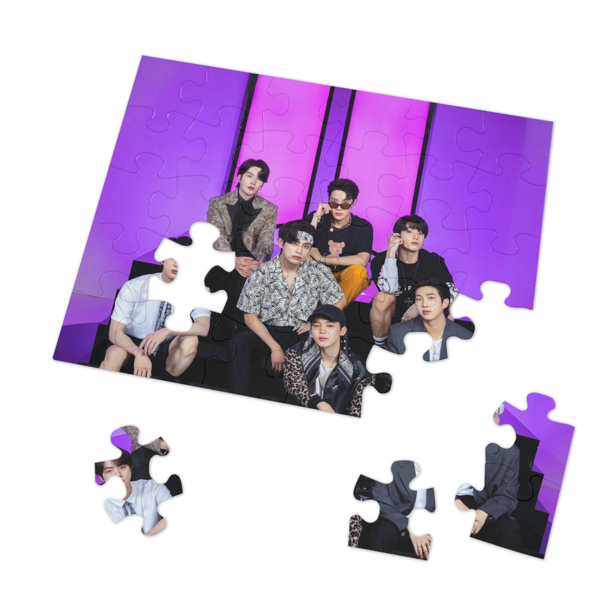 BTS Jigsaw Puzzle | ARMY Merch | Kpop Puzzle | Christmas Gift (30, 110 ...