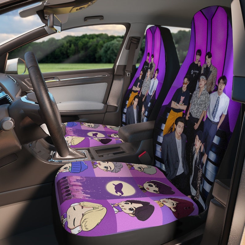 BTS Car Seat Covers BTS ARMY Kpop Merch - Etsy