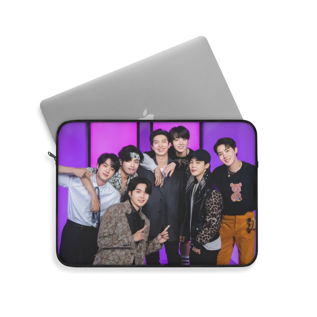 BTS Laptop Sleeve | Army Laptop Cover | Kpop Laptop Bag - Etsy