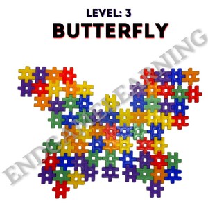 Waffle Building Blocks With Mat Template and 72 Pc Waffle Building ...
