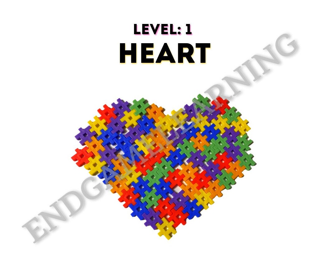 Waffle Building Blocks With Mat Template and 72 Pc Waffle Building ...