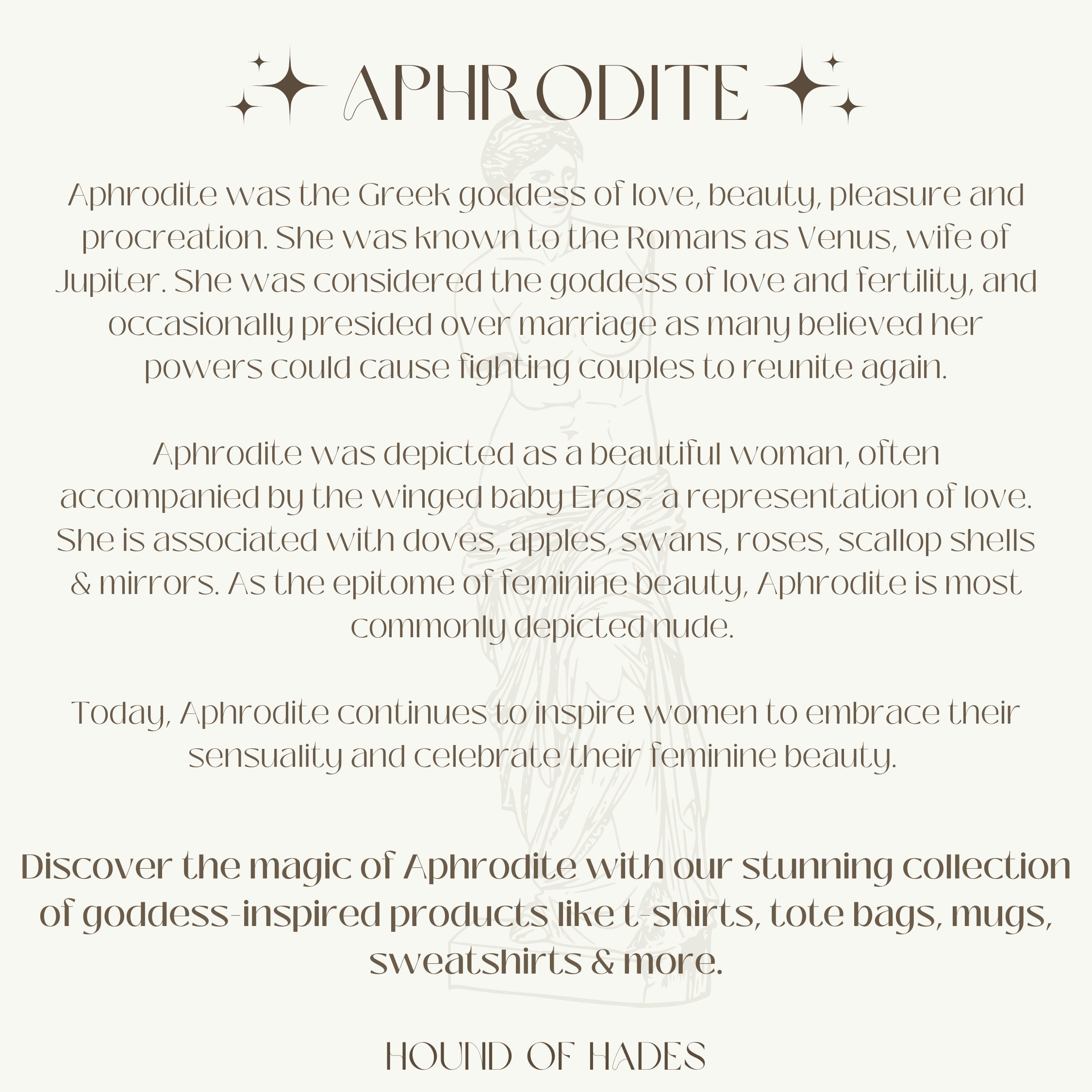 Aphrodite Goddess Tshirt Venus Shirt Greek Mythology Shirt Dark ...