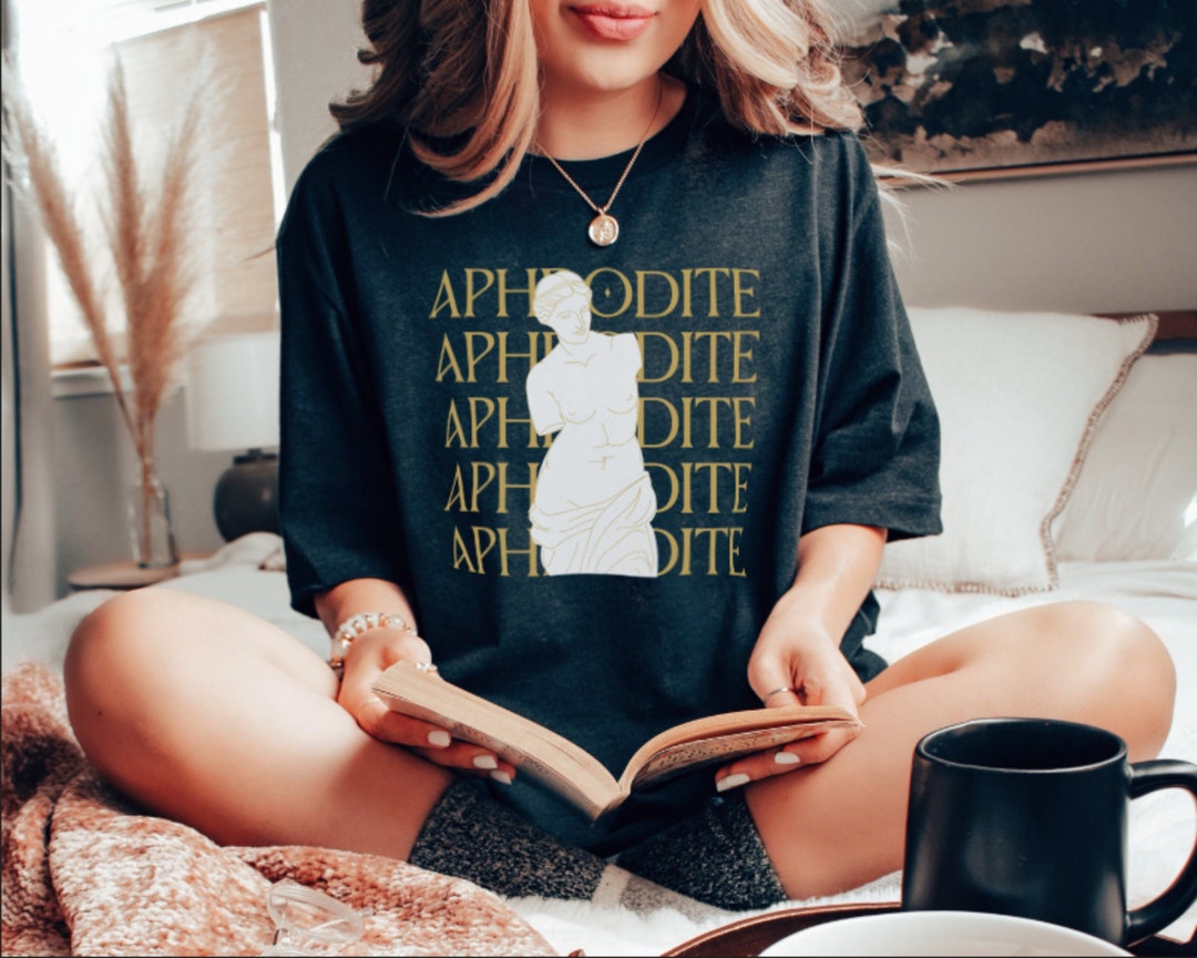 Aphrodite Goddess Tshirt Venus Shirt Greek Mythology Shirt Dark ...