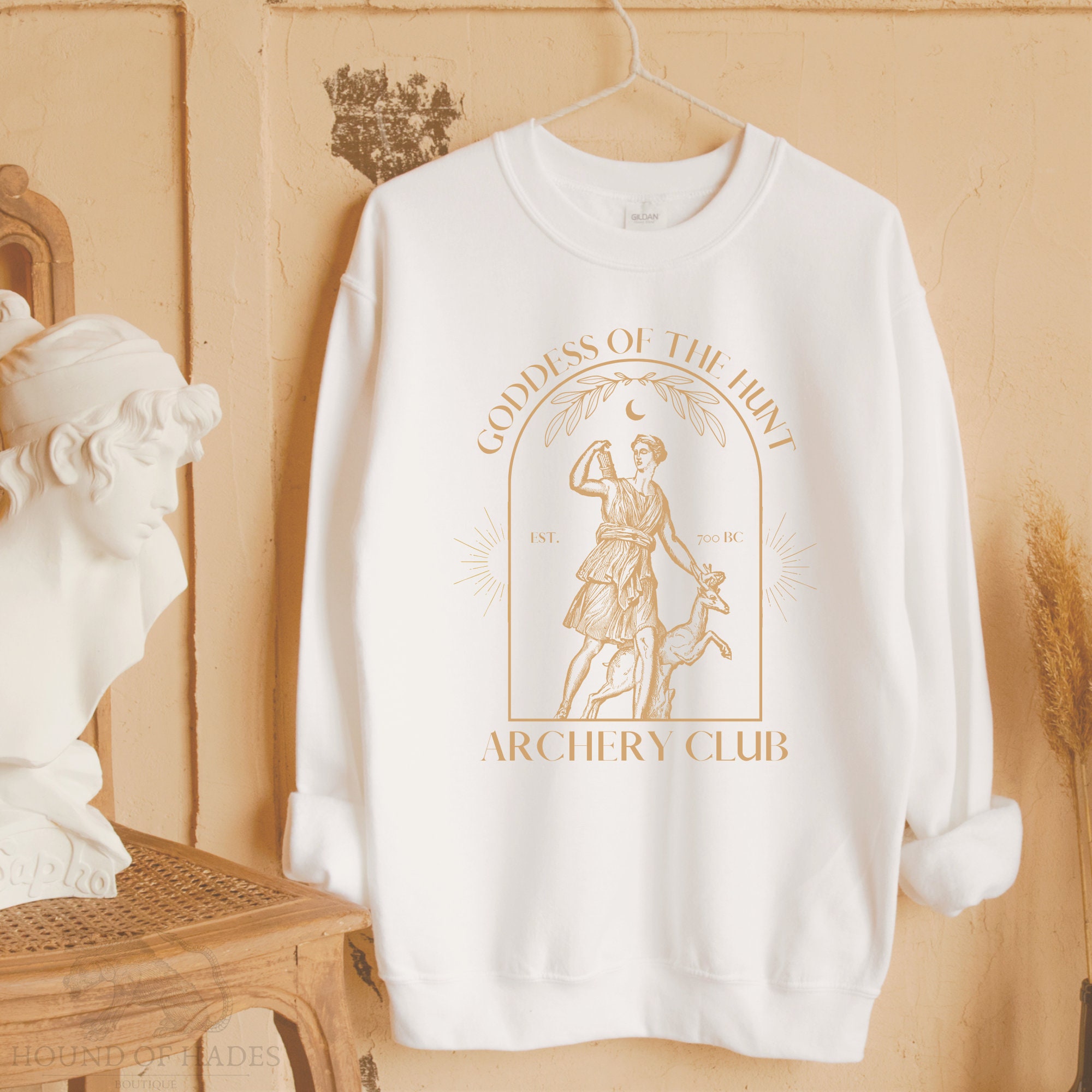 Artemis Goddess Greek Mythology Shirt Poet Sweater Dark Academia ...