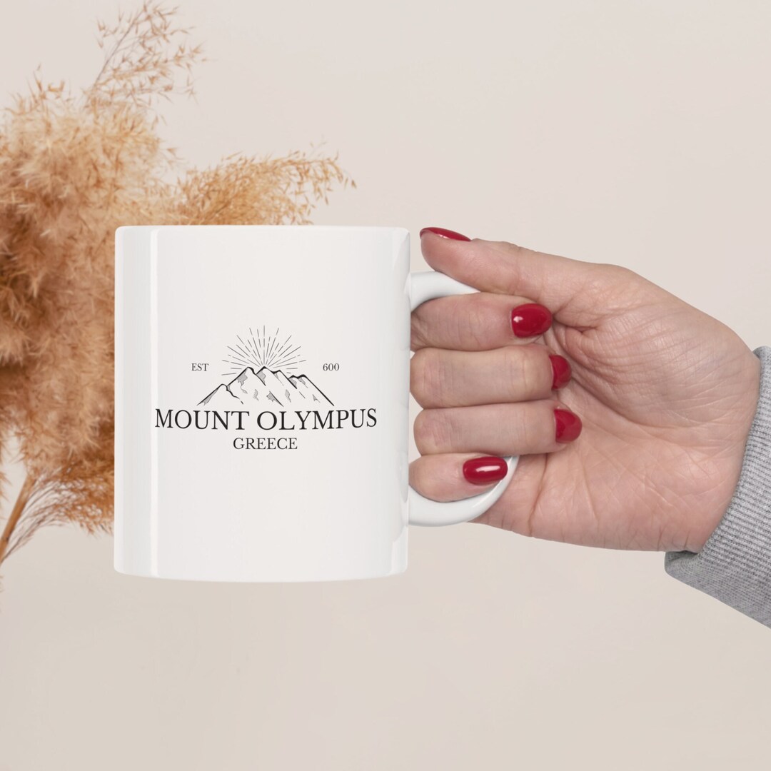 Mount Olympus Mug Greek Mythology Gift Dark Academia Mug Literary Gift ...