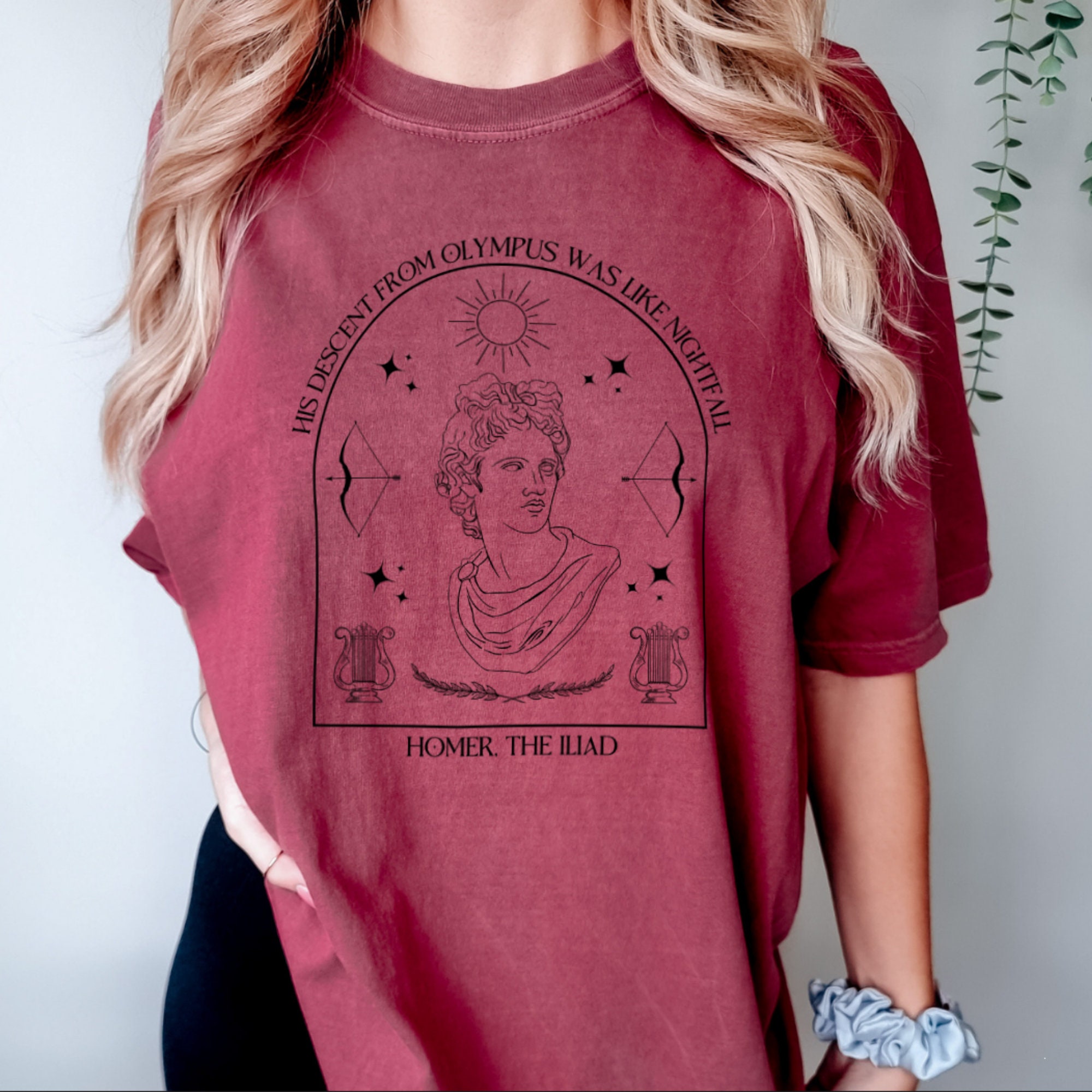 Apollo Greek Mythology Tshirt Comfort Colors Dark Academia Clothing ...