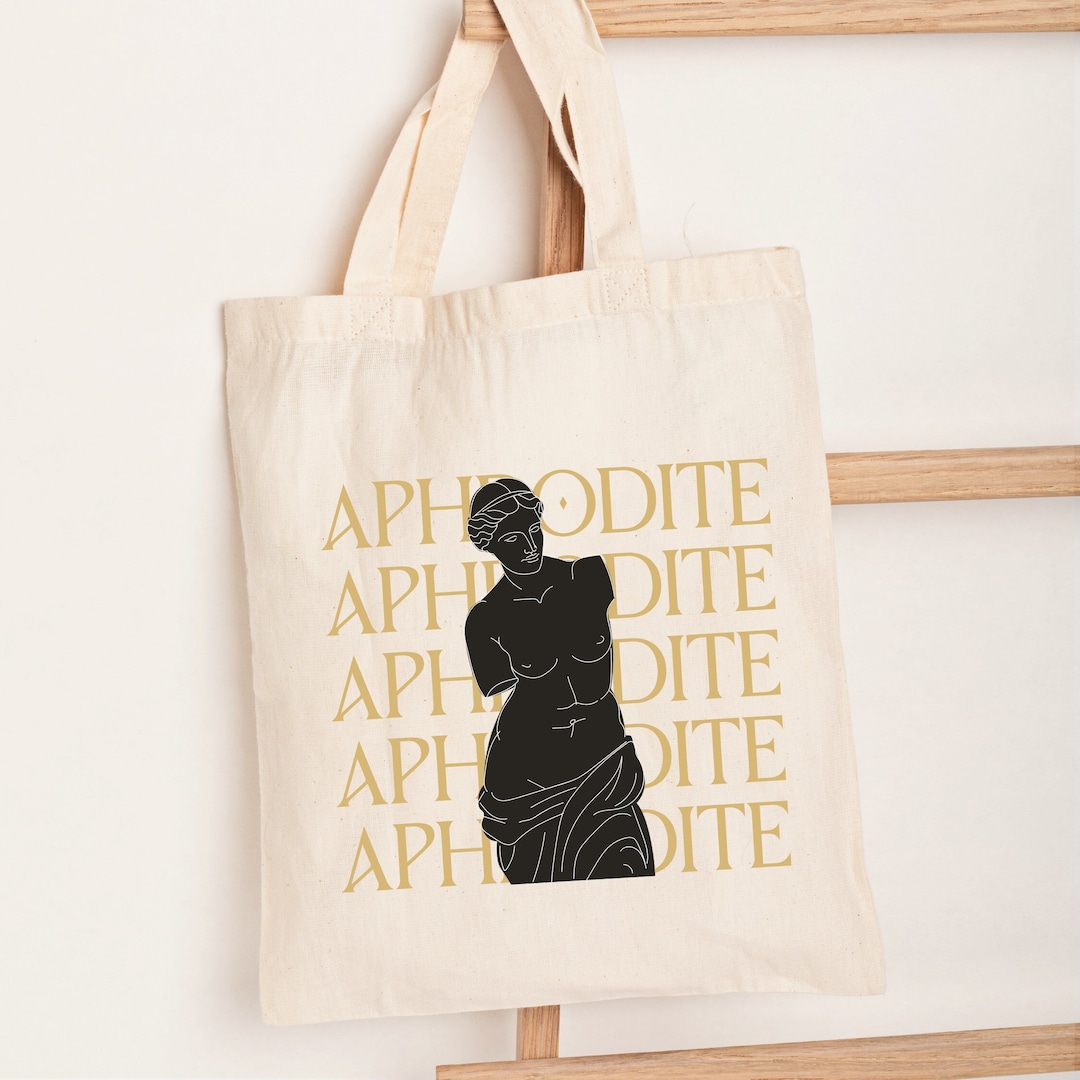 Aphrodite Greek Goddess Tote Greek Mythology Tote Dark Academia Bag ...