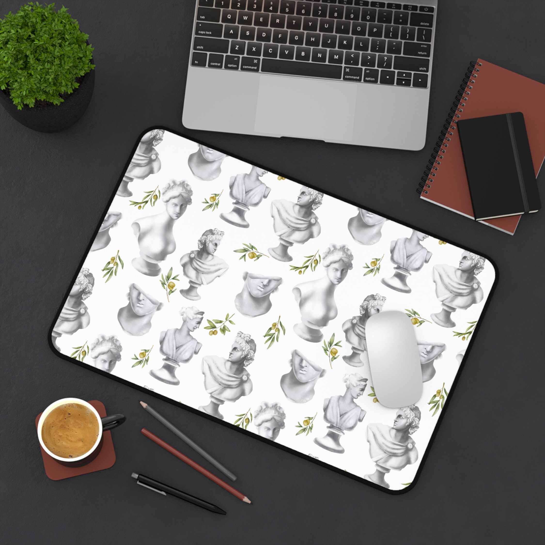 Greek Mythology Mousepad Greek Goddess Desk Mat Gaming Mouse Pad Doric ...