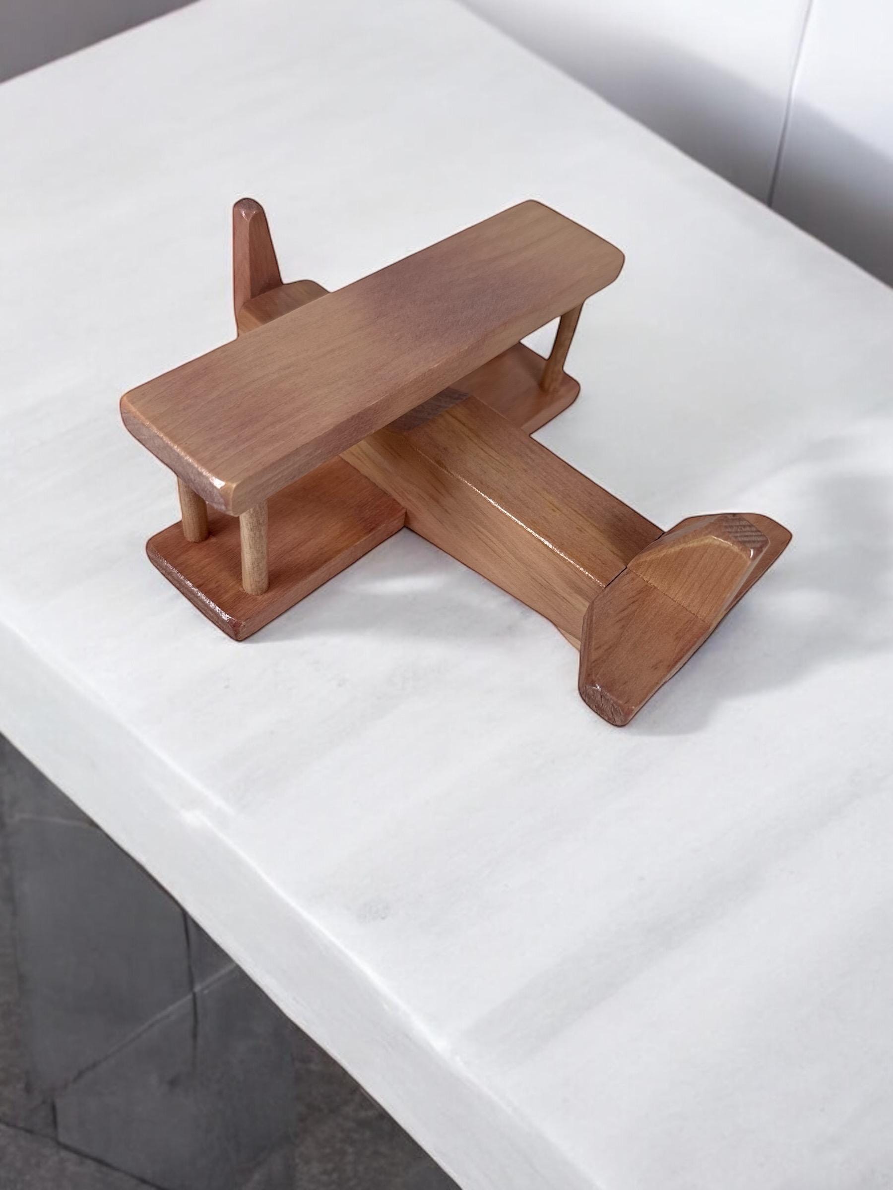 Airplane Toy, Small Airplane, Hand Crafted Wood Toy, Toy Airplane ...