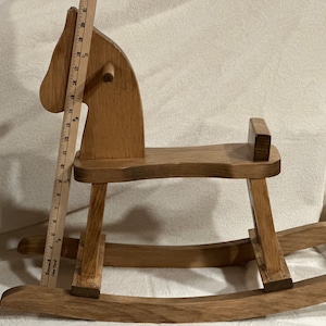 Toddler Rocking Horse, Hobby Horse, Wooden Rocking Horse, Amish Made ...