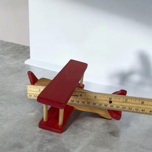 Airplane Toy, Small Airplane, Hand Crafted Wood Toy, Toy Airplane ...