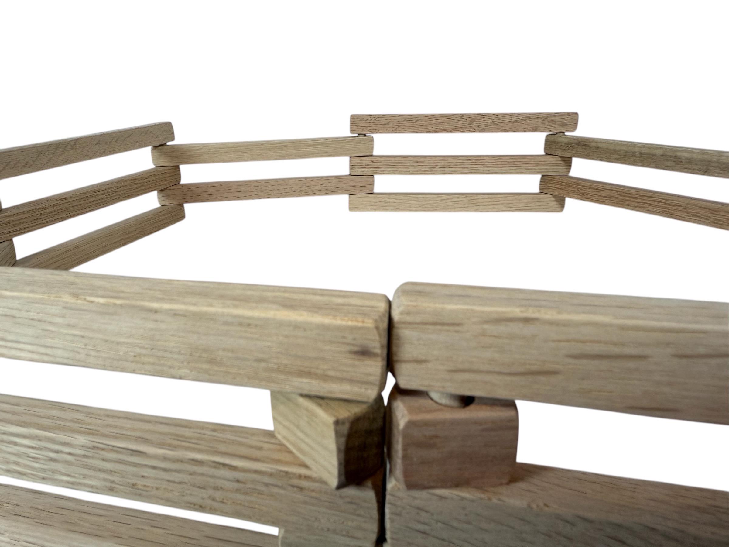 Amish Made Wood Play Folding Barn Fence, Toy Fence, Play Fence ...