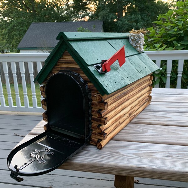 Rustic Custom Made Mailbox - Etsy