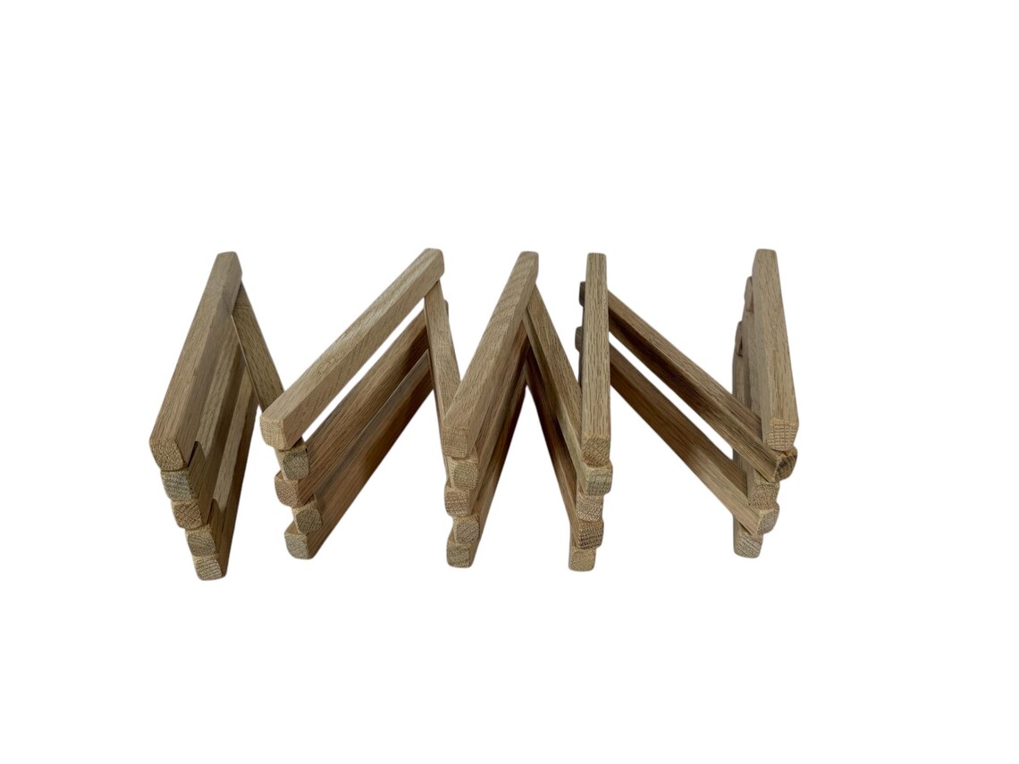 Amish Made Wood Play Folding Barn Fence, Toy Fence, Play Fence ...