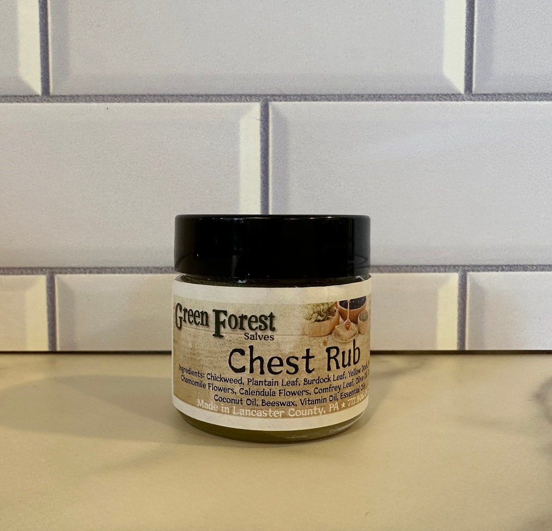 Chest Rub Herbal Healing Salve Best Natural First Aid - Etsy