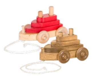 Bitty Bao Wooden Dragon Boat Pull Along Toy - Etsy