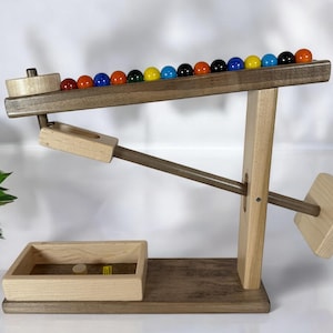 Marble Machine, Marble Roller, Marble Toy, STEM Toy, Marble Run, - Etsy