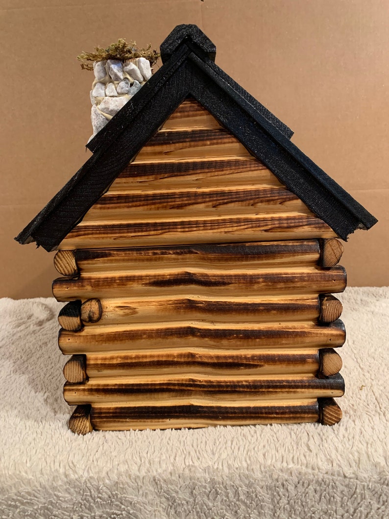 Log Cabin Mailbox Cabin Mailbox Custom Mailbox Mailbox With - Etsy