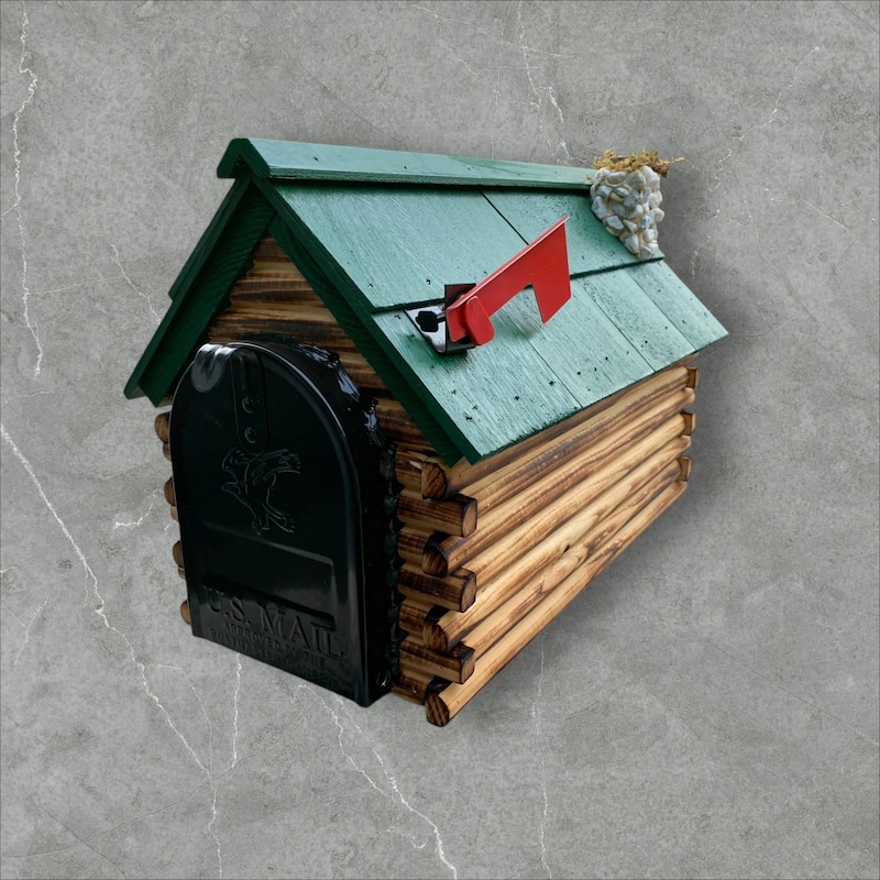 Wood Mail Box - Etsy
