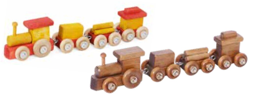 Toy Train Small Wooden Train Wooden Train Wooden Toy Train - Etsy