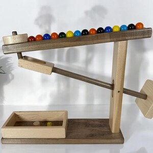 Marble Machine, Marble Roller, Marble Toy, STEM Toy, Marble Run, - Etsy