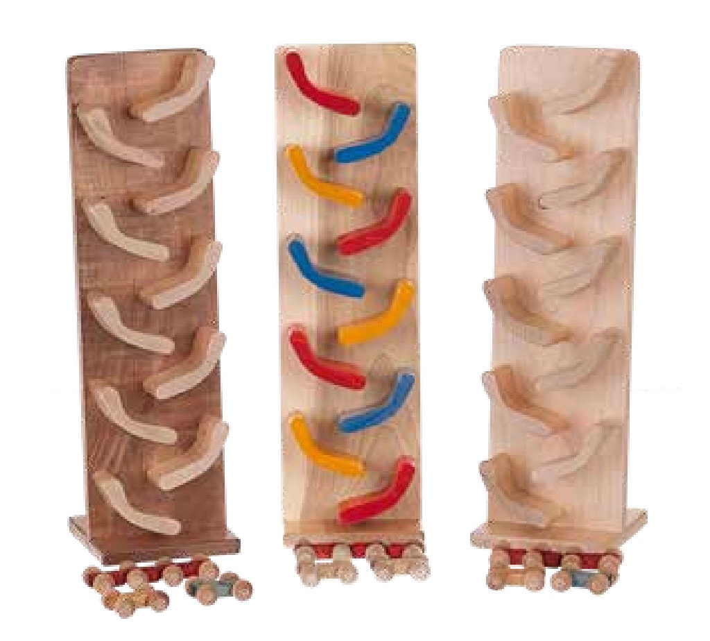 Mini Car Roller, Mini Flip Track, Race Car, Wooden Toys, Racing Games ...