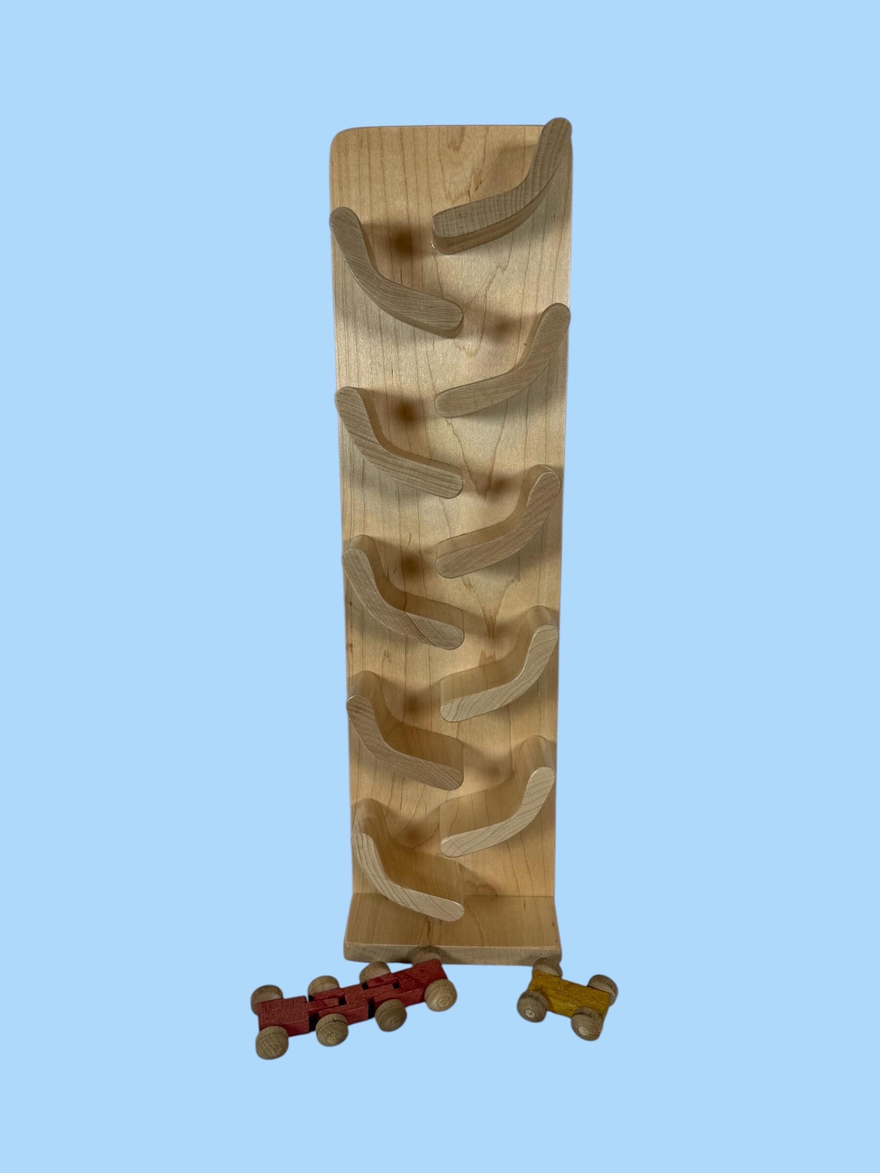 Mini Car Roller, Mini Flip Track, Race Car, Wooden Toys, Racing Games ...
