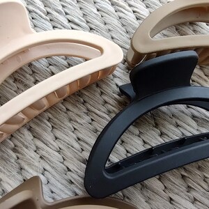 Matte Claw Clip > Claw Clips > Hair Accessories > Hair Clips - Etsy
