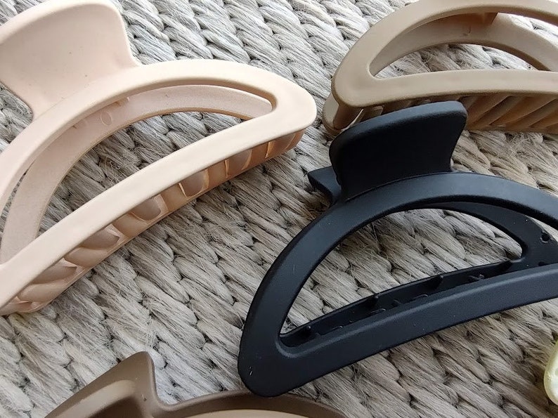 Matte Claw Clip > Claw Clips > Hair Accessories > Hair Clips - Etsy