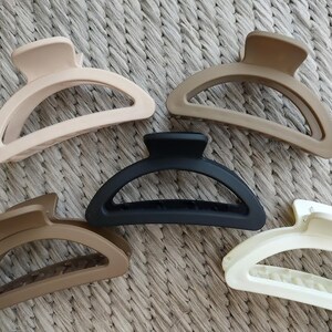 Matte Claw Clip > Claw Clips > Hair Accessories > Hair Clips - Etsy