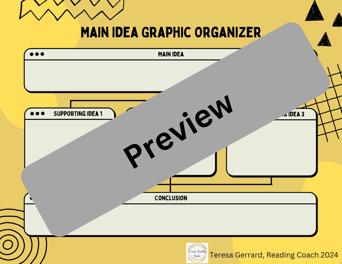 Non-fiction Graphic Organizers 3rd - 8th Grade - Etsy