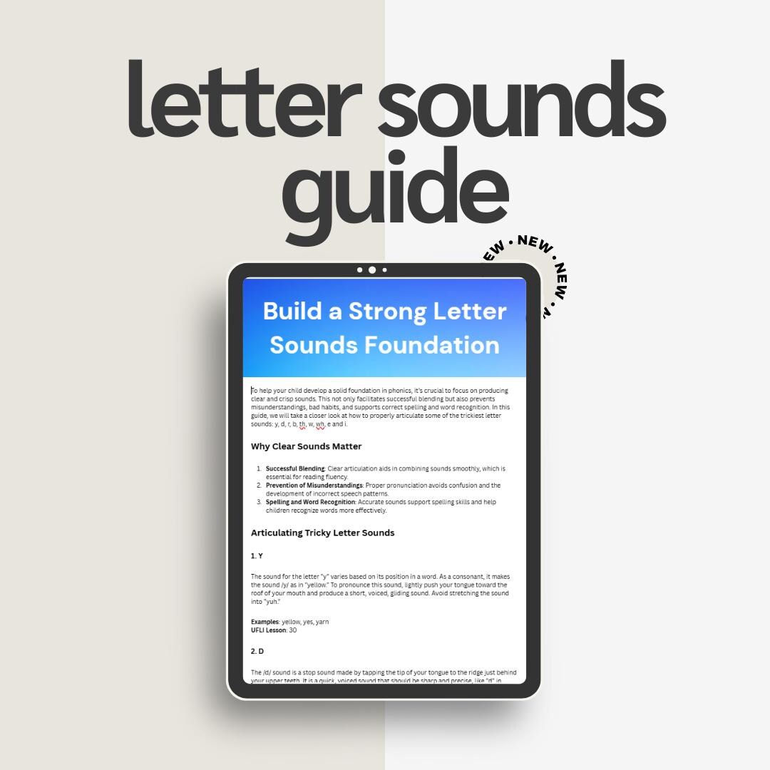 Build Strong Letter Foundation Guide - Etsy