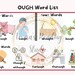 OUGH Word List Anchor Chart With Pictures for 1st Grade + - Etsy