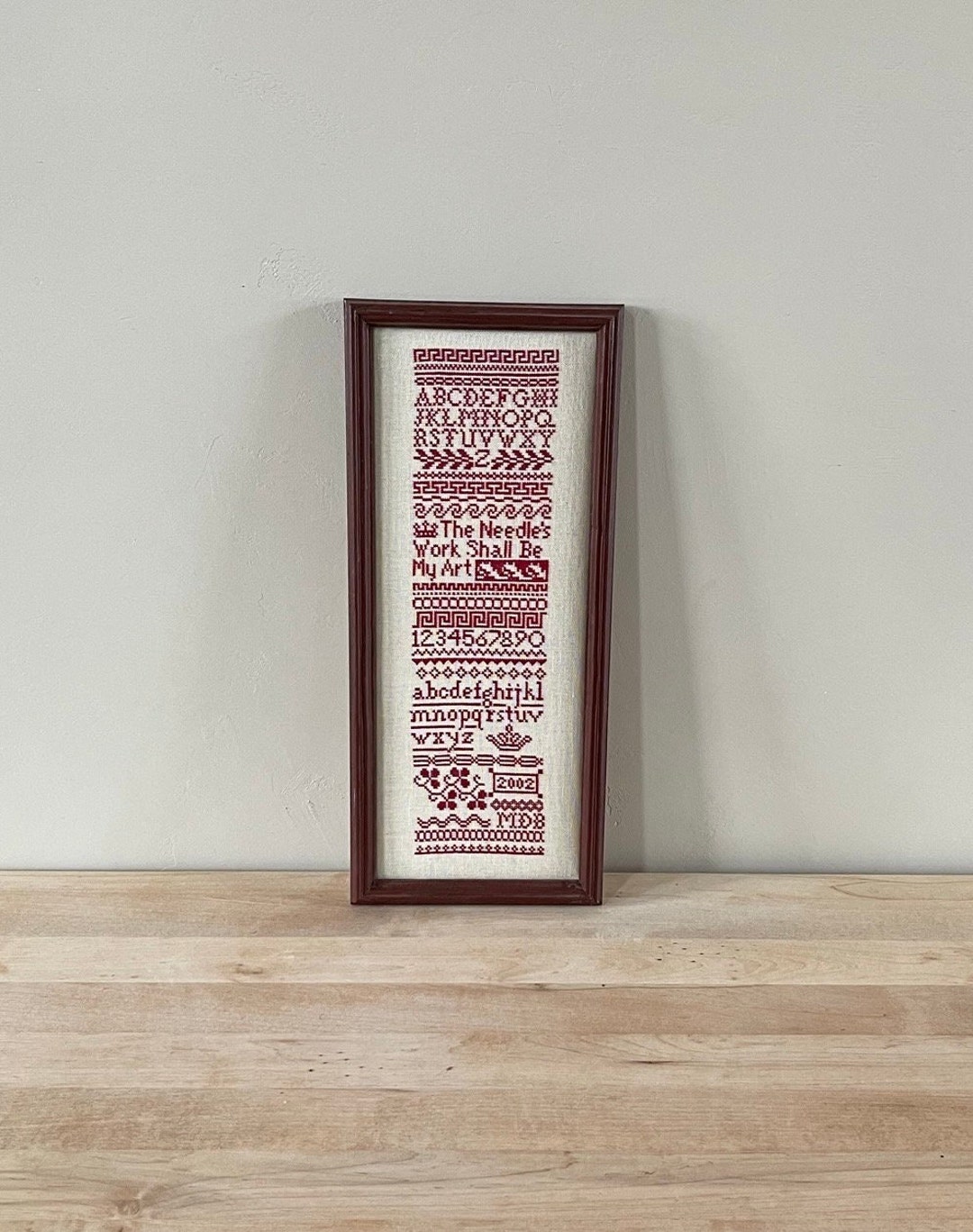 Needle Point Sampler - Etsy