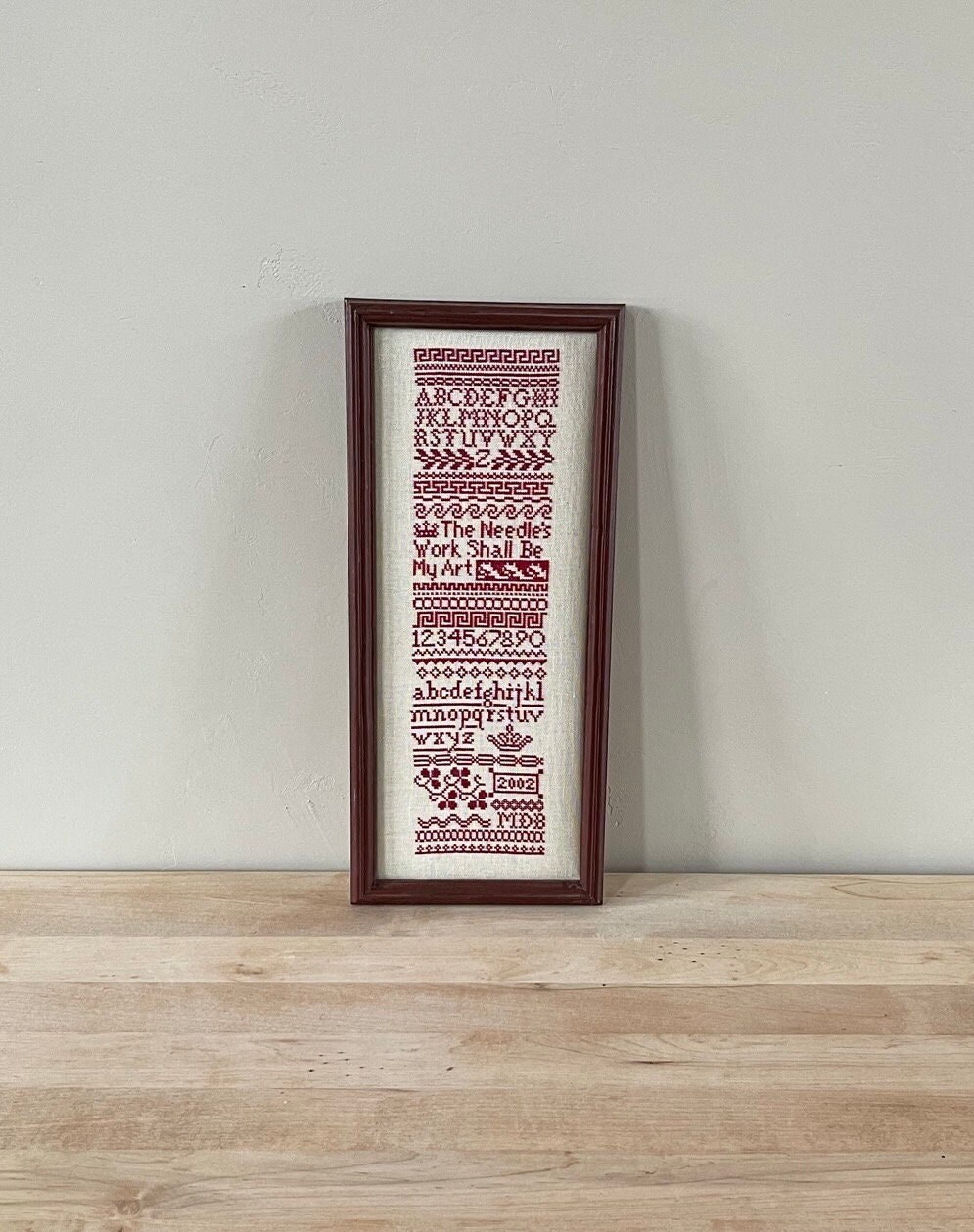 Needle Point Sampler - Etsy