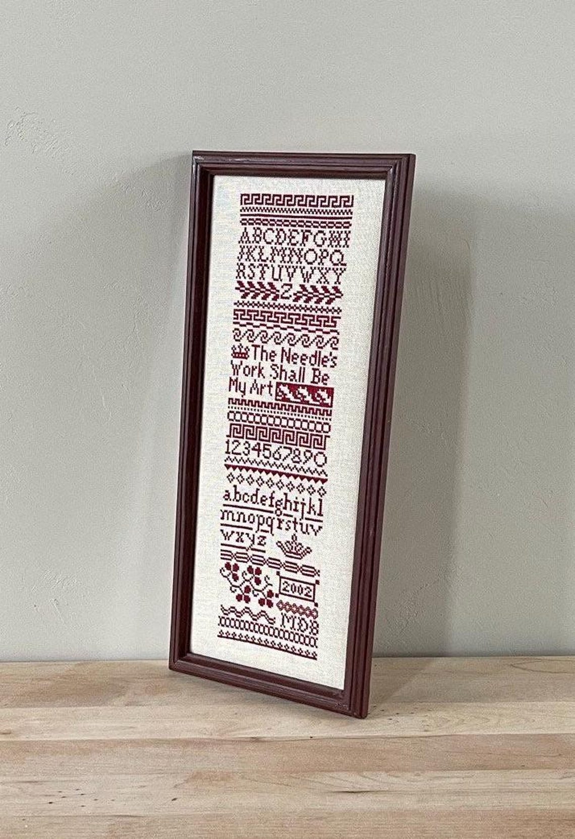 Needle Point Sampler - Etsy