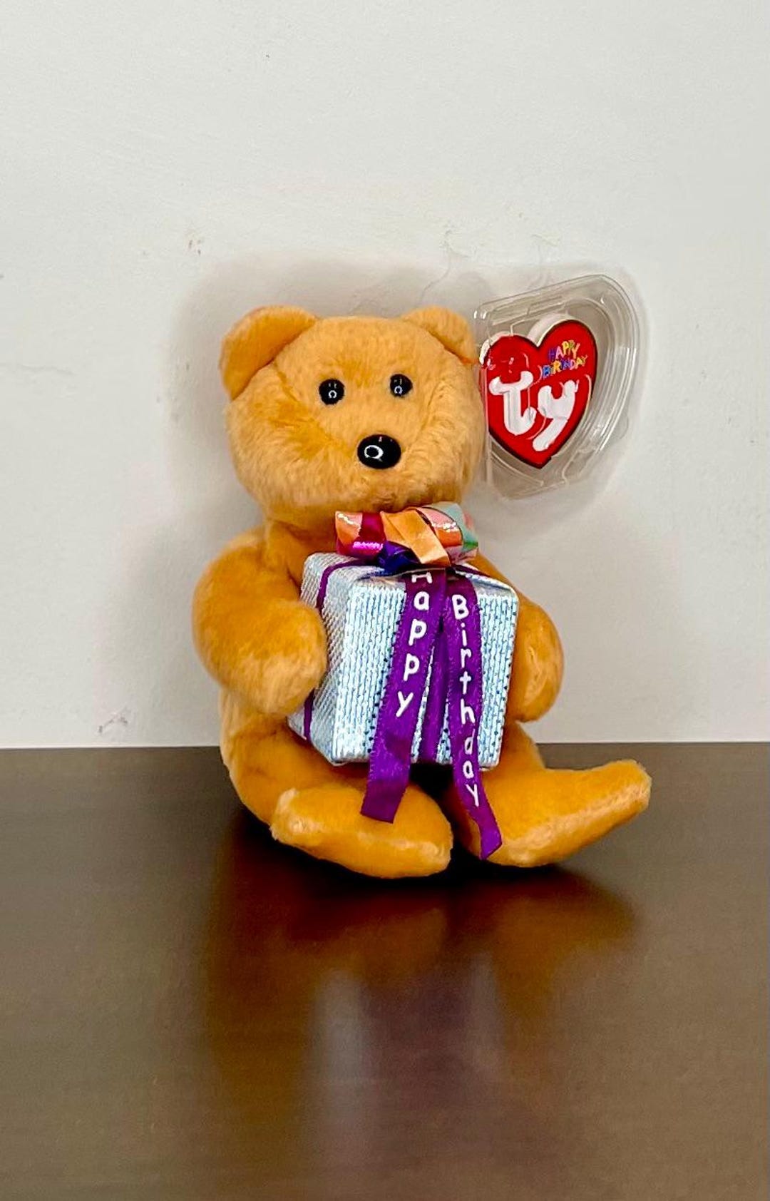 Happy Birthday Mini Beanie Baby 2004 - Etsy